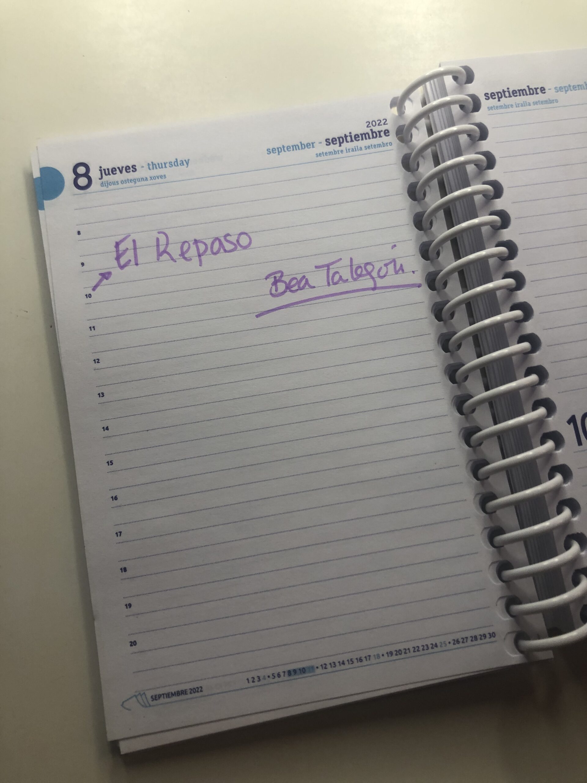 El Repaso del jueves 8 de septiembre – Bea Talegón TV