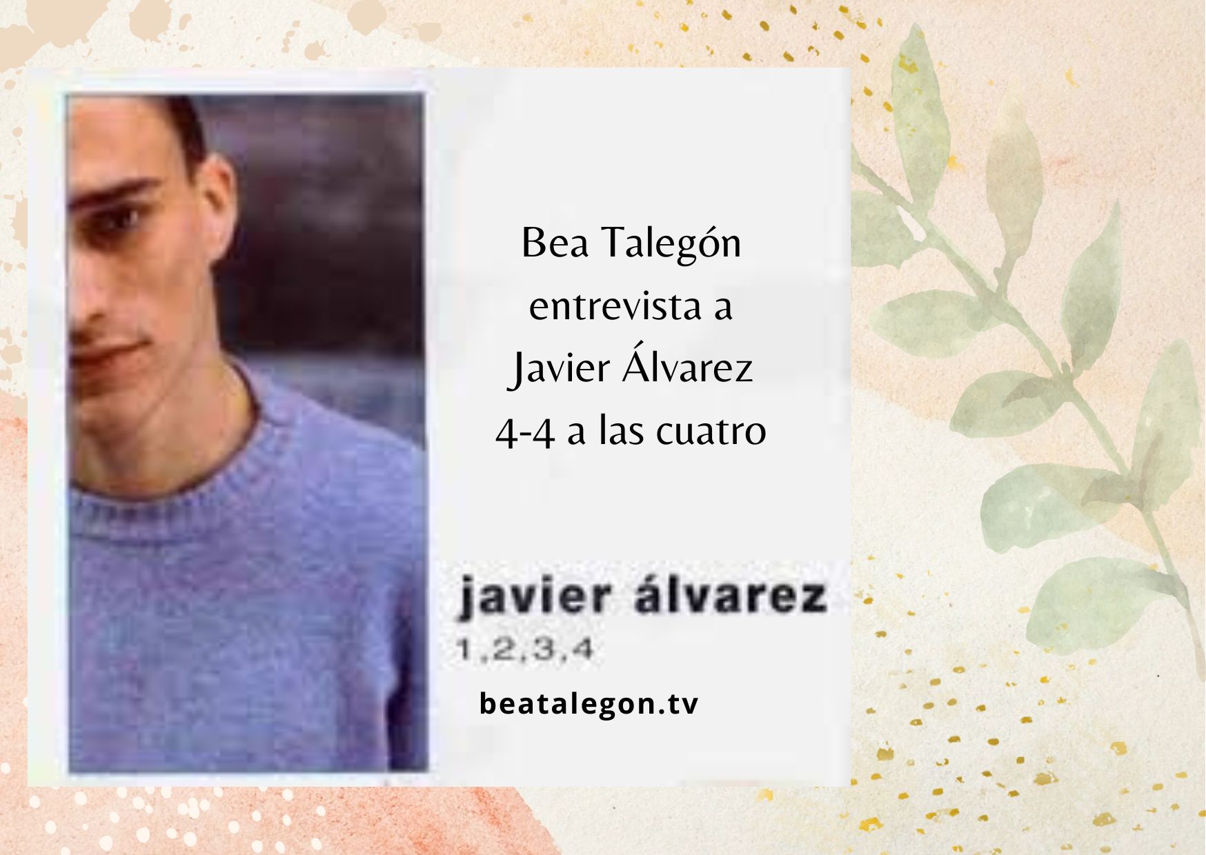 Javier Álvarez: análisis del primer disco con su autor – Bea Talegón TV
