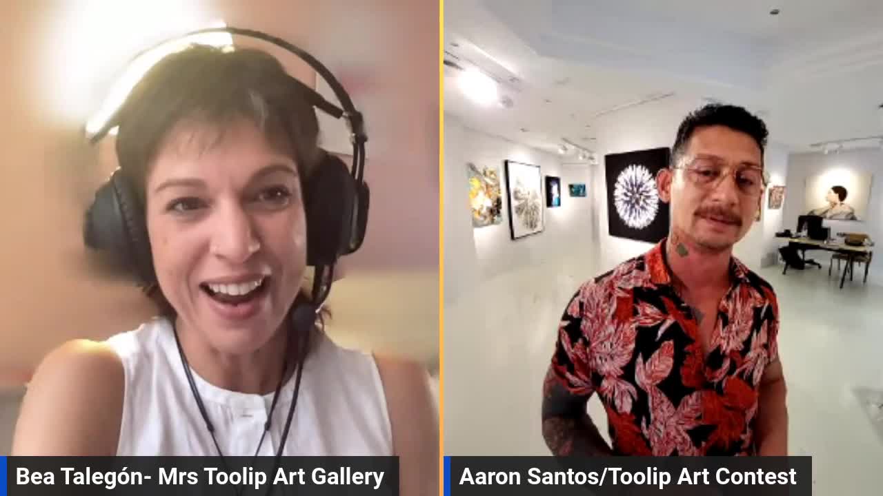 Aaron Santos: primer premio del Toolip Art Contest – Bea Talegón TV