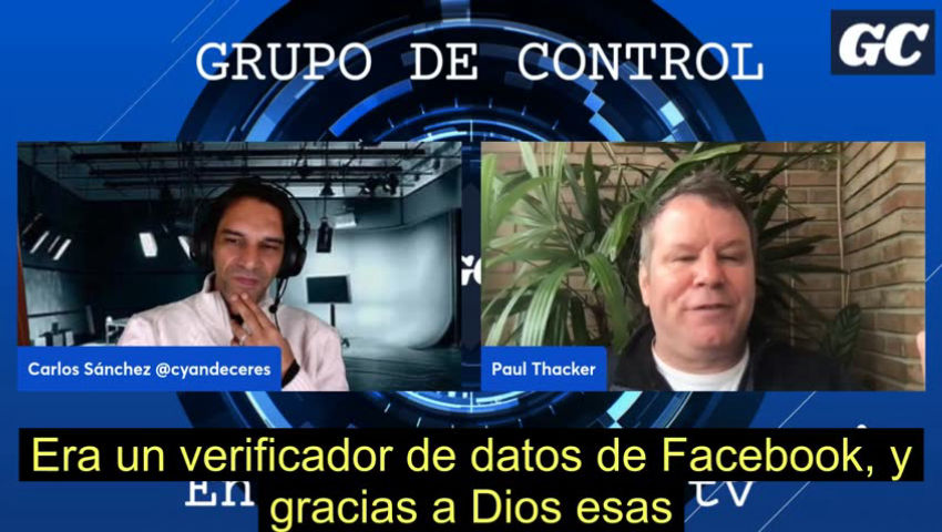 Grupo de Control Entrevista al periodista de investigación Paul D ...